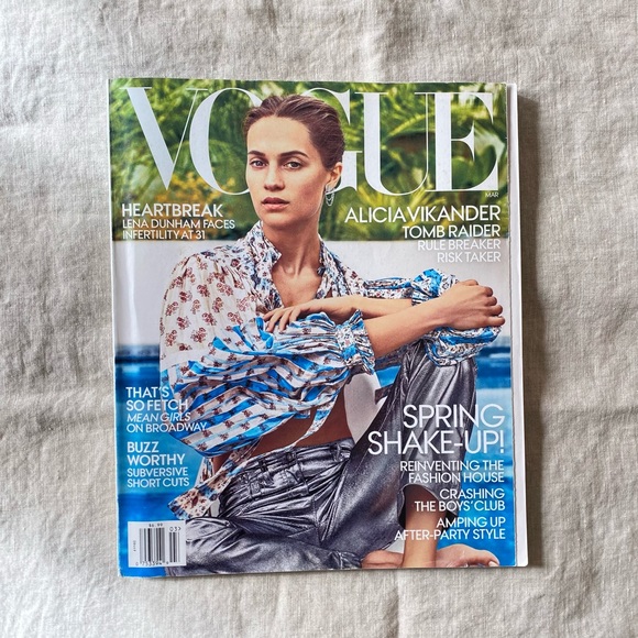 Vogue | Accents | Vogue Fashion Magazine Coffee Table Book Thick March ...